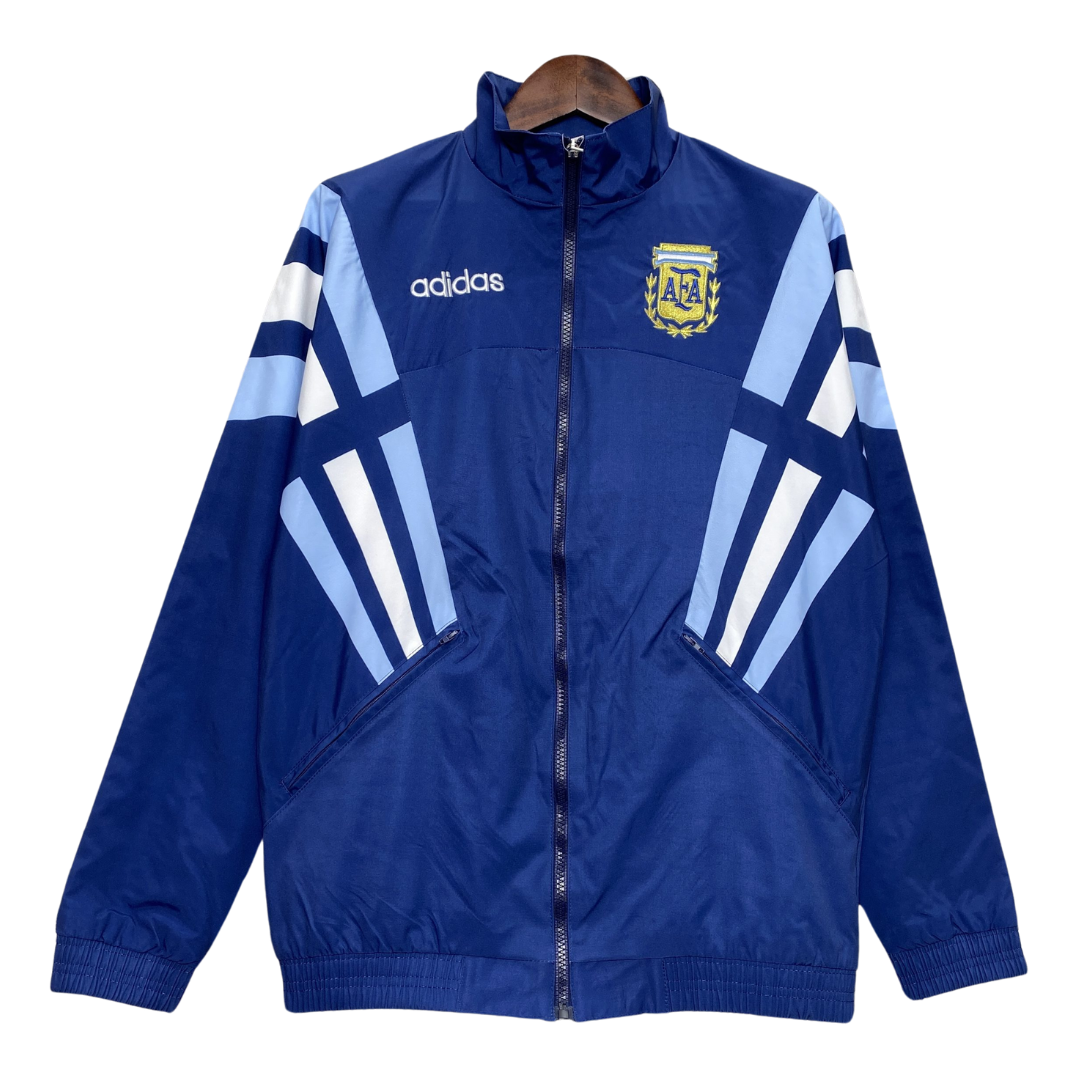 Argentina Retro Windbreaker Jacket - Blue – Retro Football Shirts