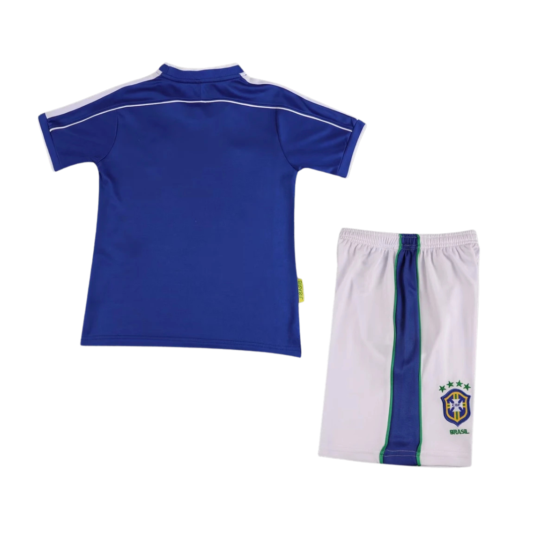 Brazil Away 1998 - KIDS SET – Retro Football Shirts