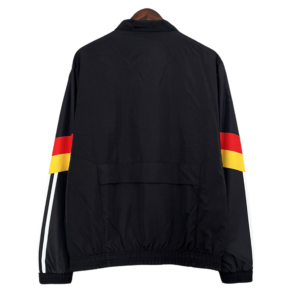 Germany Retro Windbreaker Jacket - Black – Retro Football Shirts