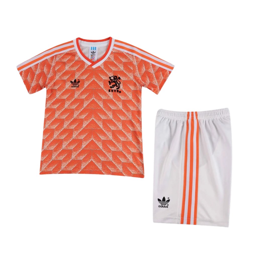 Netherlands Home 1988 - European Champions - KIDS SET – Retro Football ...