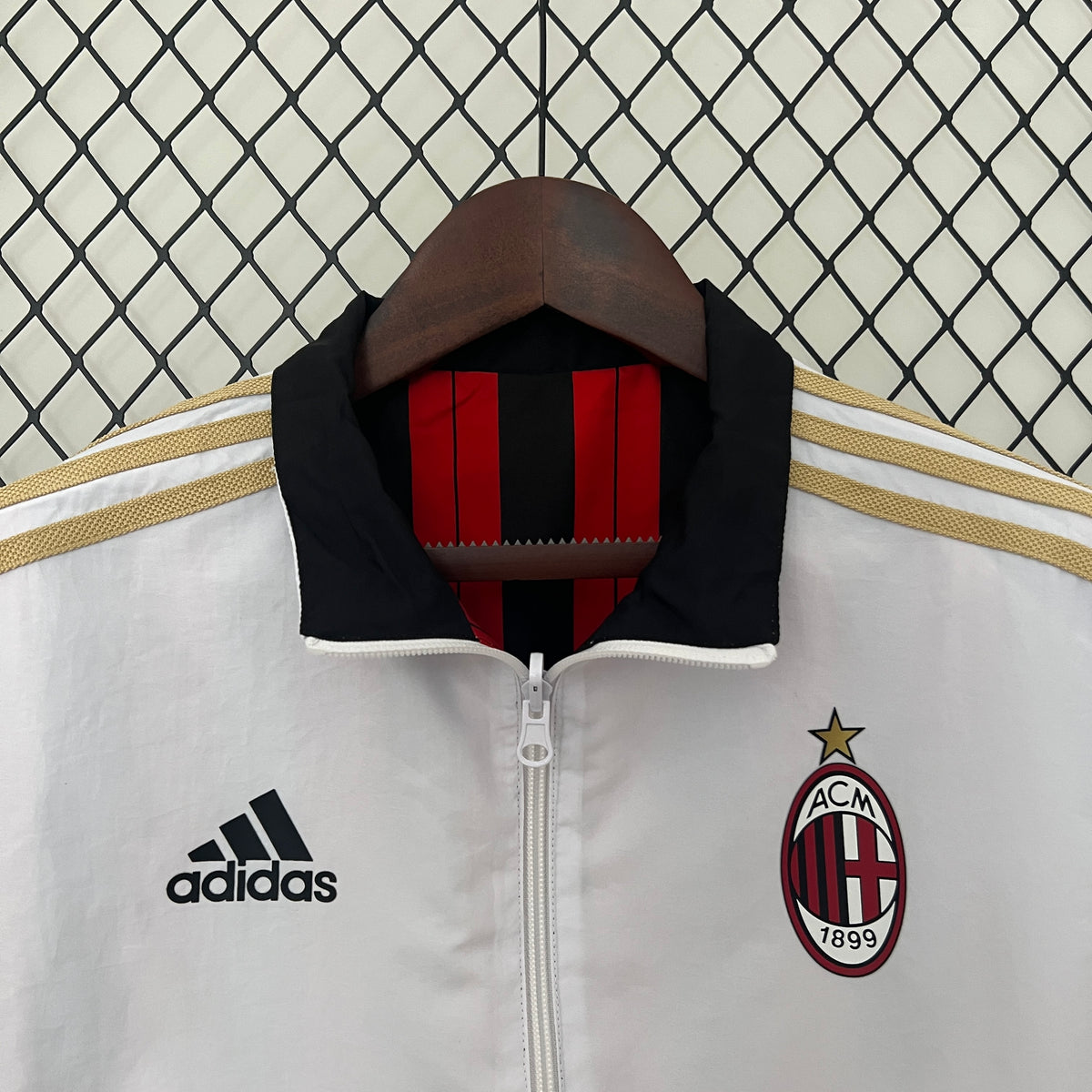 AC Milan Reversible Retro Jacket – Retro Football Shirts