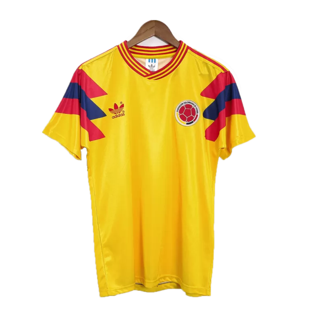 Colombia Home Shirt - 1990 – Retro Football Shirts