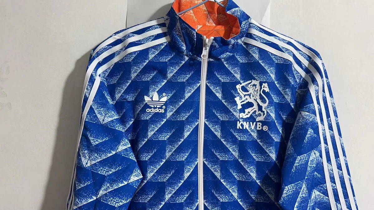 Netherlands 1988 Reversible Retro Jacket – Retro Football Shirts