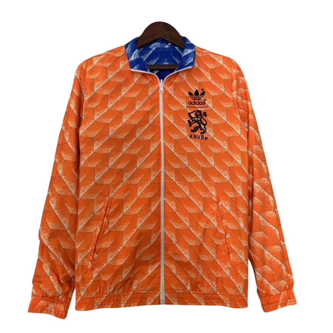 Netherlands 1988 Reversible Retro Jacket – Retro Football Shirts